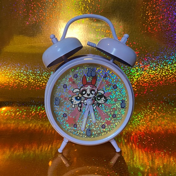 Cartoon Network | Other | Y2k Powerpuff Girls Double Bell Alarm Clock ...